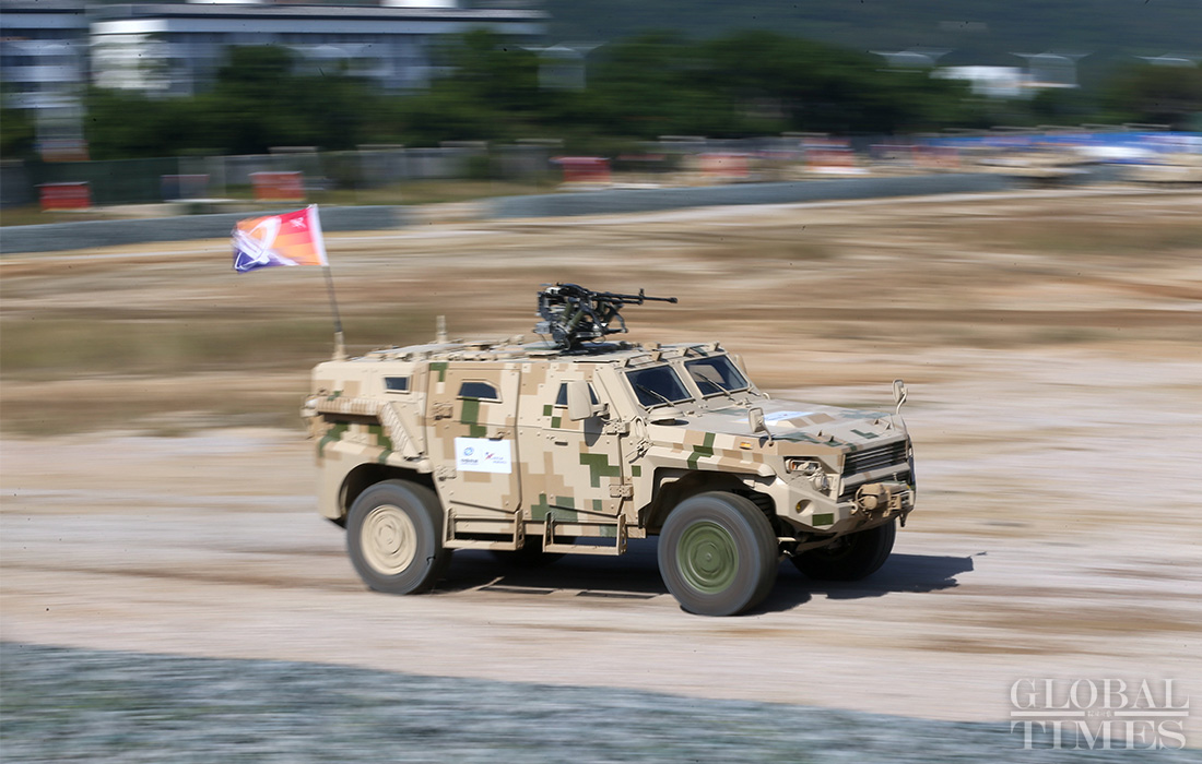 Ground forces equipment take center stage at Airshow China on Wednesday ...