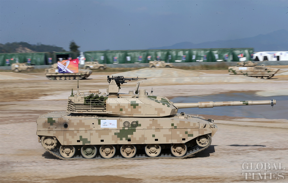 Ground forces equipment take center stage at Airshow China on Wednesday ...