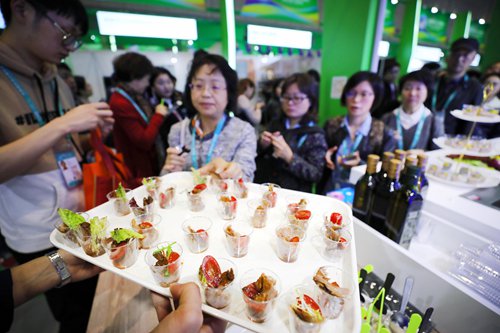 CIIE expo showcases some of the most scrumptious global flavors ...
