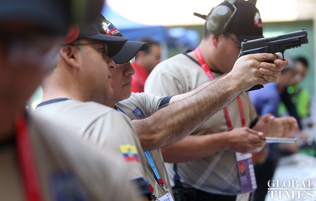 World Police Pistol Shooting Competition kicks off in Guangzhou ...