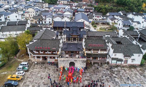 Temple fair held to show traditional folk culture in ancient town of ...