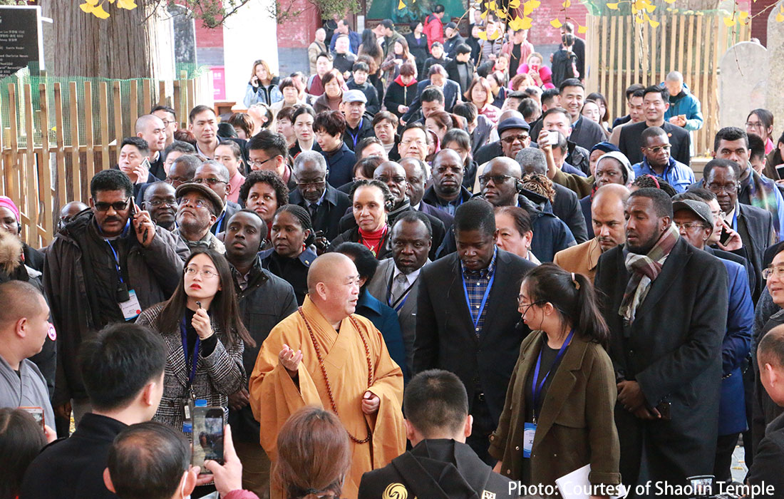 African diplomats receive warm welcome from Shaolin Temple abbot ...