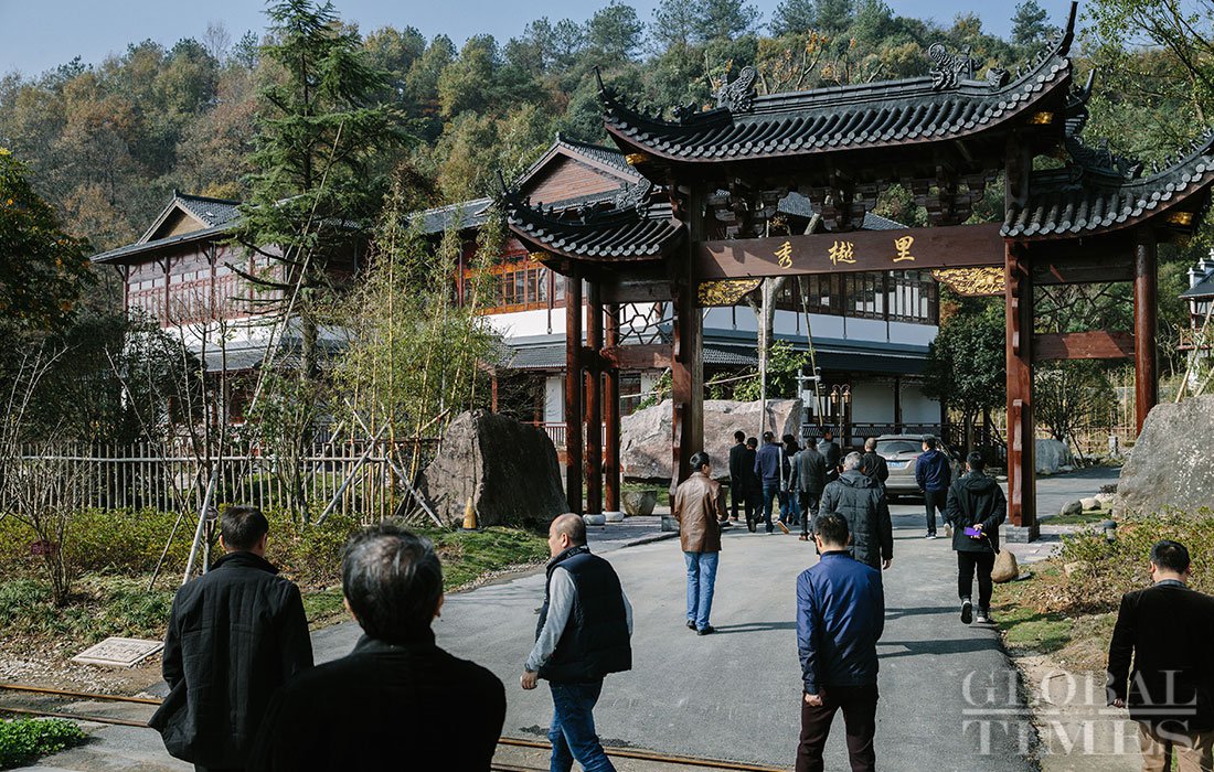 Heavily polluted village in E.China’s Zhejiang transformed into green ...