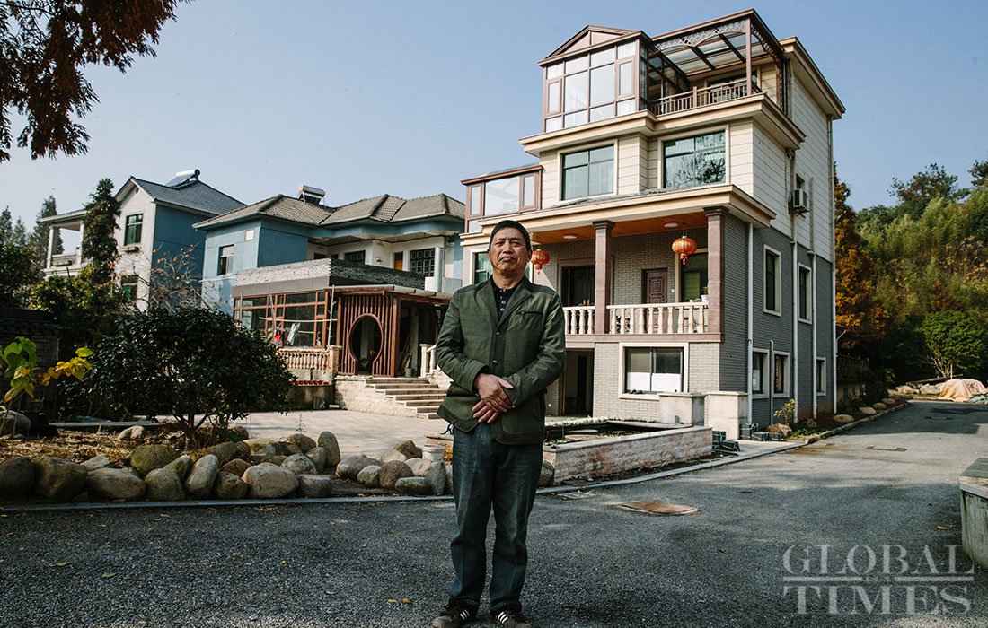 Heavily polluted village in E.China’s Zhejiang transformed into green ...