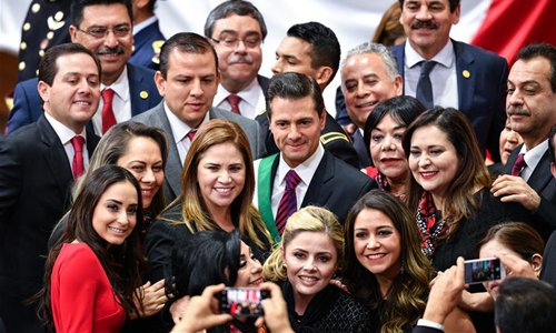 Lopez Obrador sworn in as Mexican president - Global Times