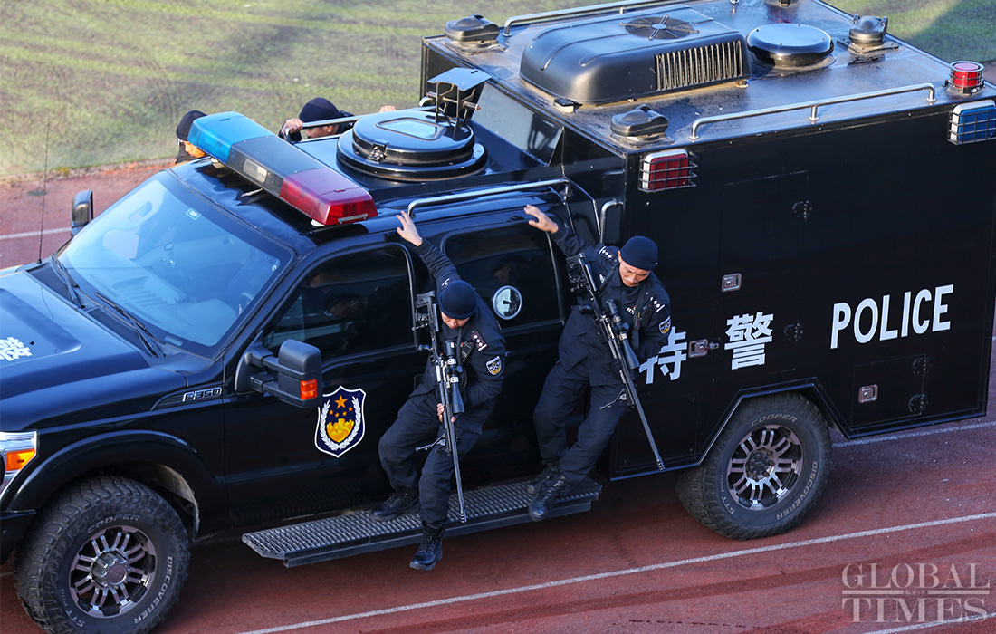 Winter drill achievement performance of Beijing Municipal Public ...