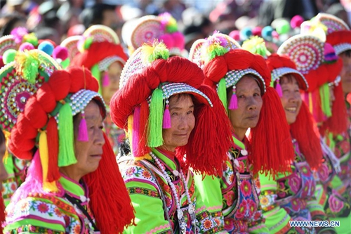 People of Yi ethnic group celebrate traditional new year in SW China's ...
