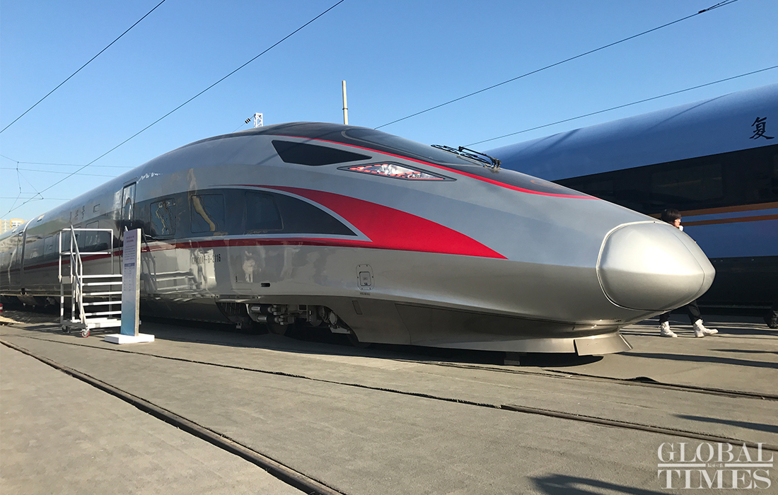 New additions to China’s Fuxing bullet trains unveiled in Beijing ...