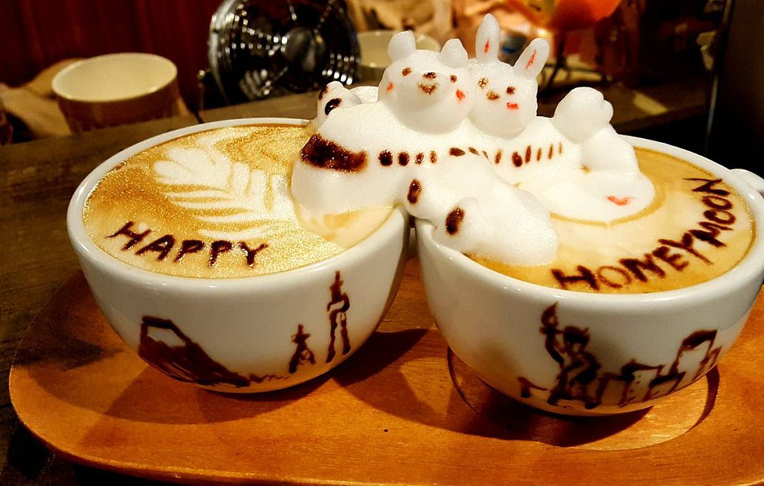 Edible art: Coffee art takes many forms around the world - Global Times