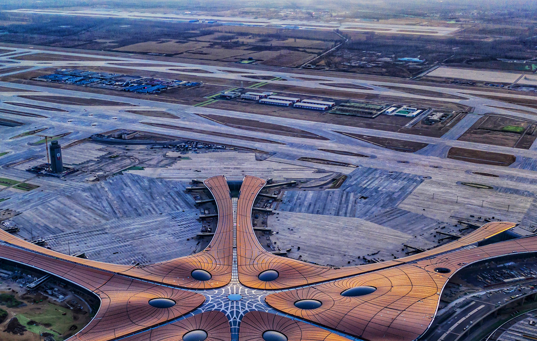 A glimpse of Beijing Daxing International Airport - Global Times