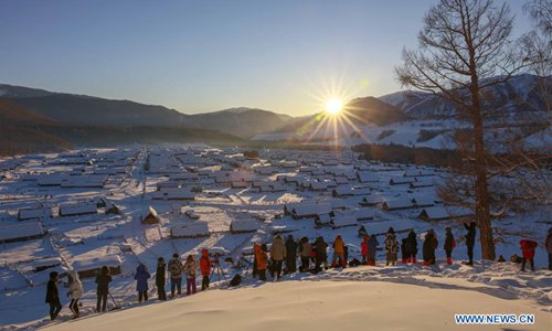 Kanas scenic spot in Xinjiang attracts lots of visitors during Spring ...