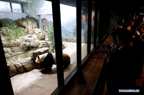 U.S. national zoo holds housewarming event inside giant panda house ...