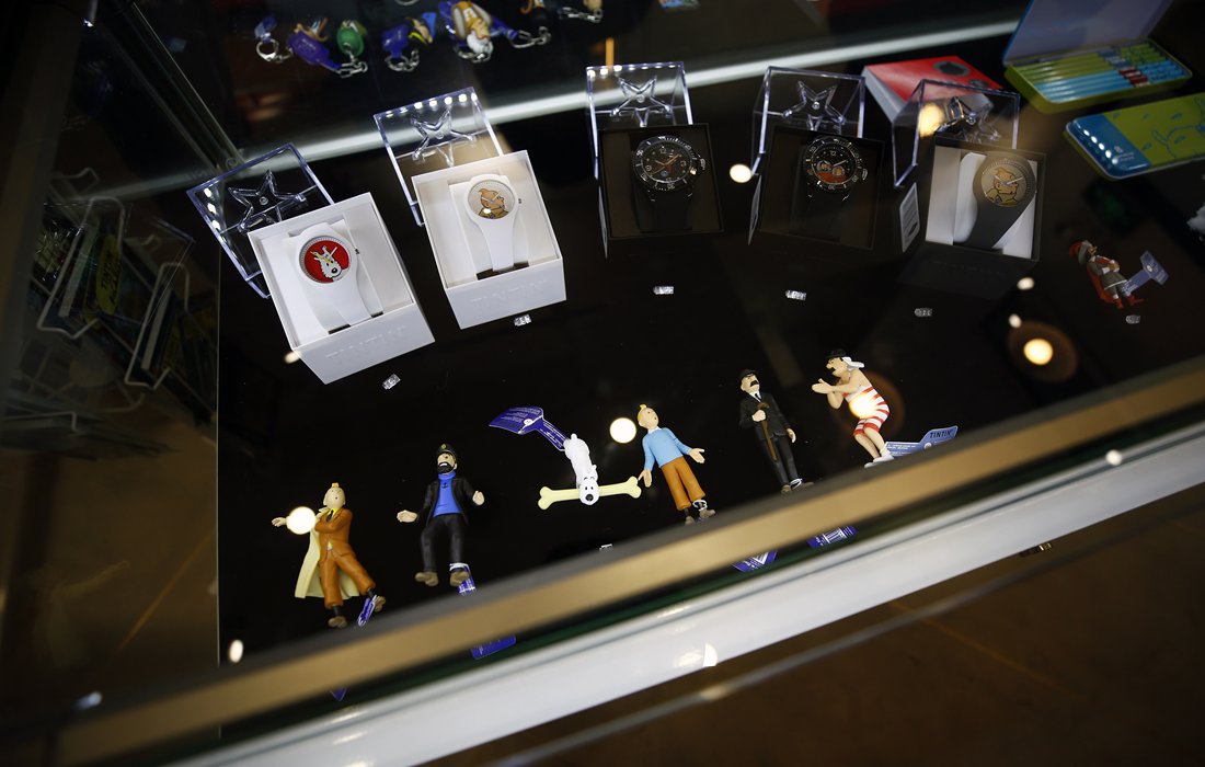 First Adventures of Tintin store in its trial operation in Shanghai ...