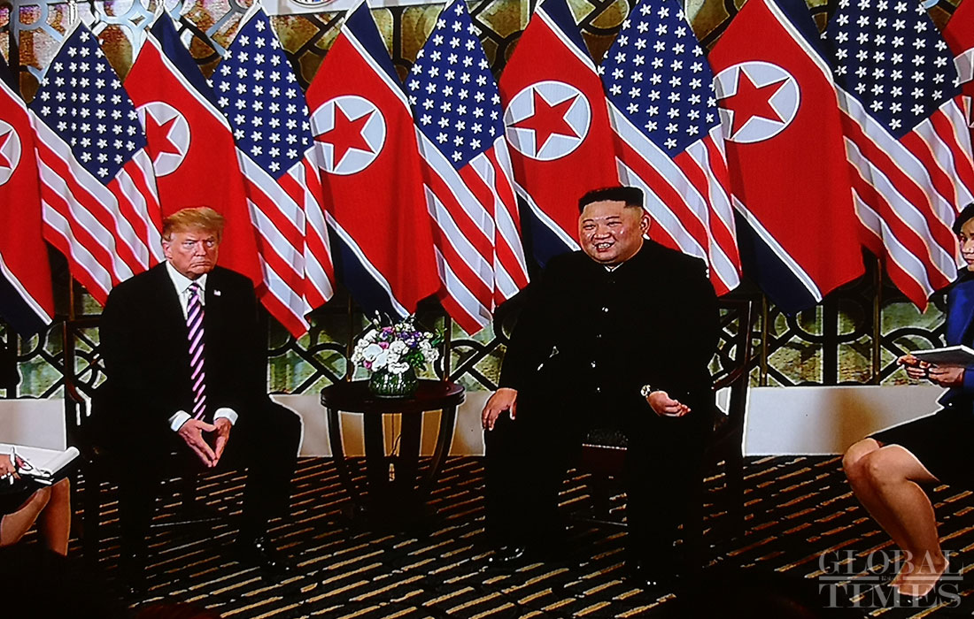 DPRK, US leaders meet in Hanoi, Vietnam for 2nd summit - Global Times