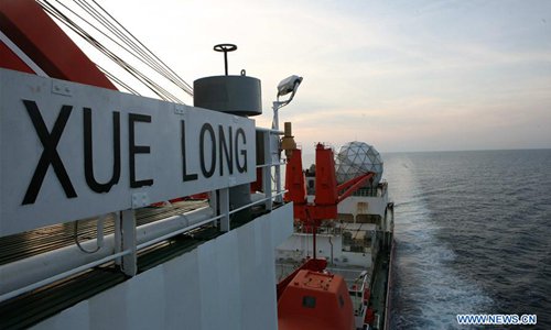 China's research icebreaker Xuelong returns to Northern Hemisphere ...