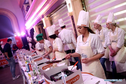 Pancake-making contest held in Zenica, BiH - Global Times