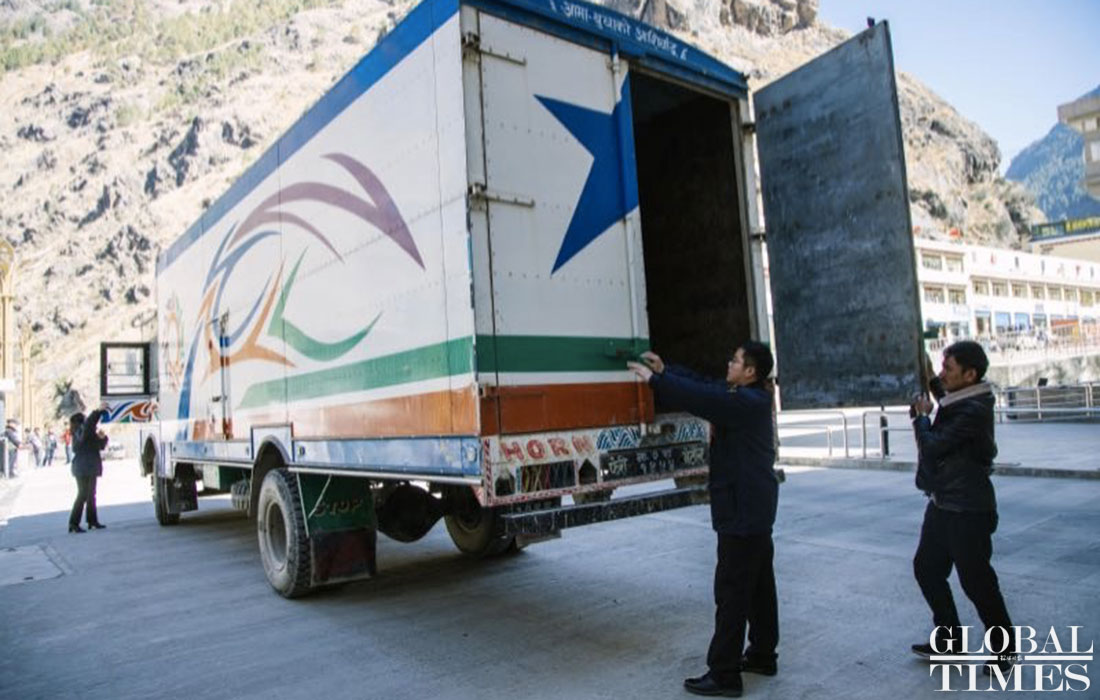 Gyirong port witnesses the prosperous view brought by the Belt and Road ...