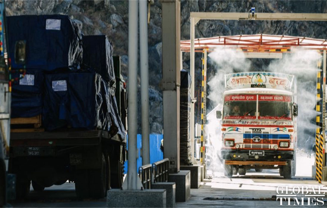 Gyirong port witnesses the prosperous view brought by the Belt and Road ...