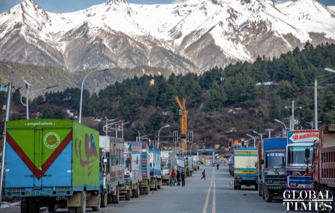 Gyirong port witnesses the prosperous view brought by the Belt and Road ...