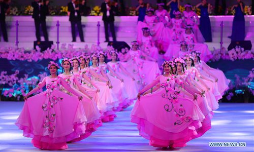 Artists perform in celebration of Navruz festival in Tashkent ...