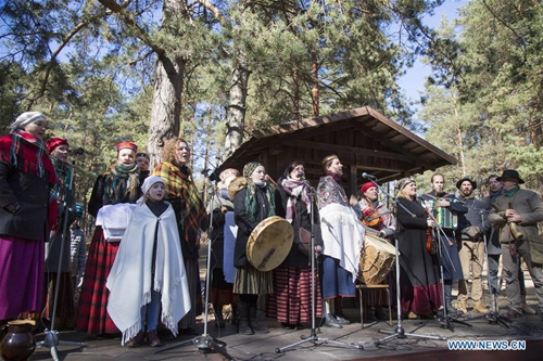 Spring equinox celebrated in Riga, Latvia - Global Times
