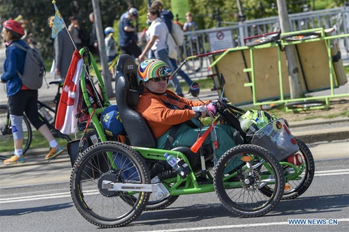 Bike carnival held in Vienna - Global Times