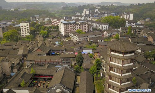Scenery of Songji ancient town in SW China's Chongqing - Global Times