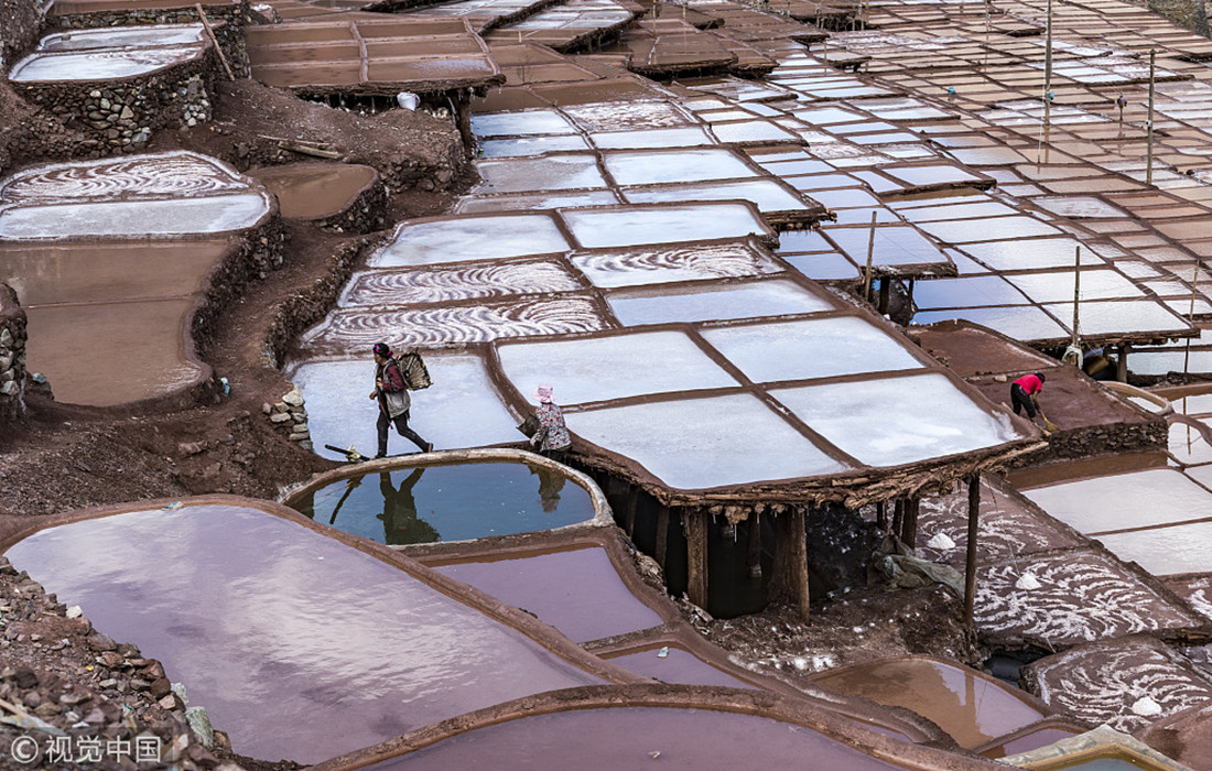 Pics: Primitive salt pans in Southwest China’s Tibet - Global Times