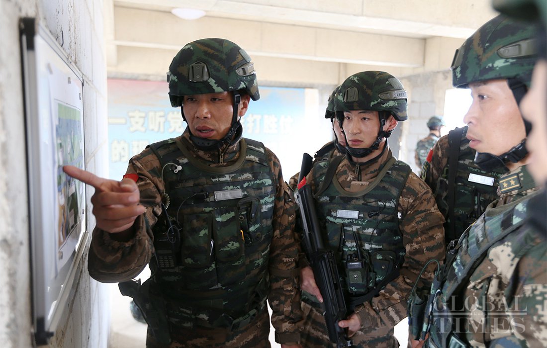 China's top anti-terror squad intensifies training - Global Times