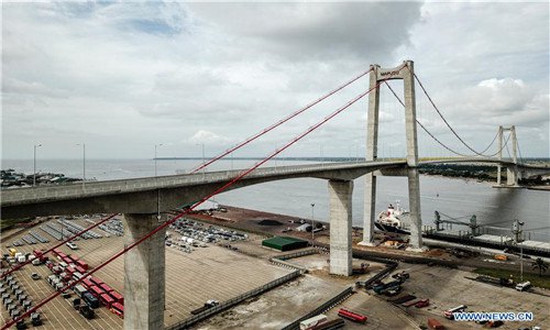 View of Maputo Bay Bridge in Maputo, Mozambique - Global Times