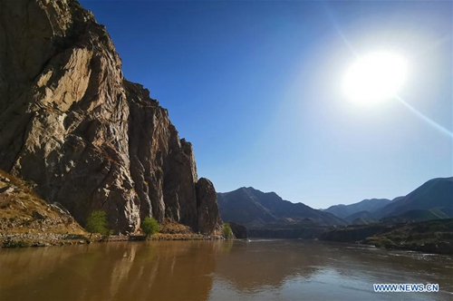 Scenery of Yellow River in Lanzhou, NW China - Global Times