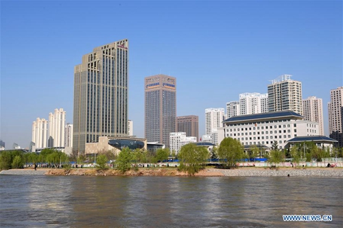 Scenery of Yellow River in Lanzhou, NW China - Global Times