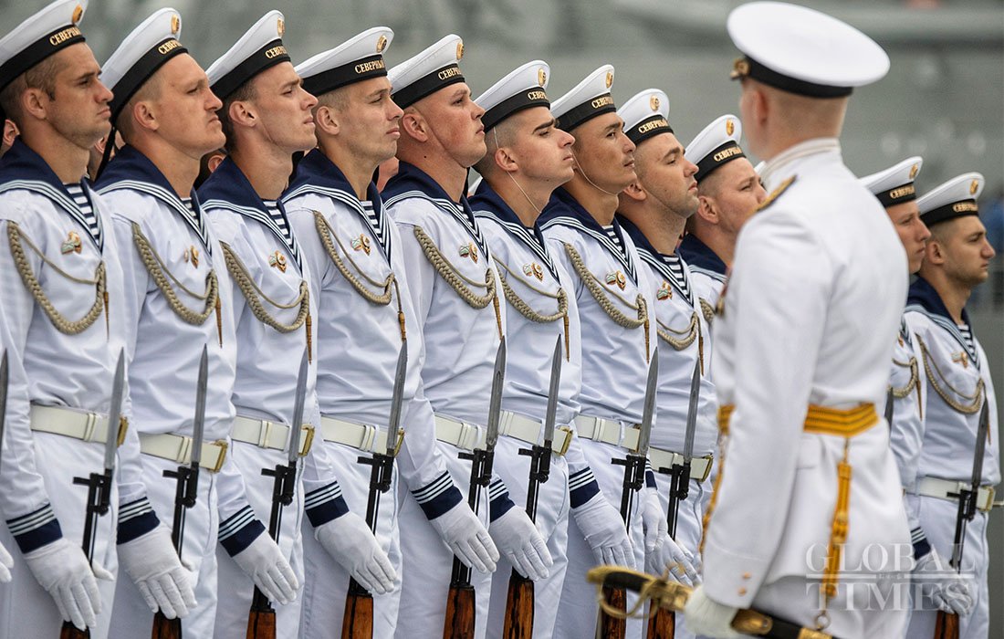 Russian vessels arrive in Qingdao for naval parade marking Chinese Navy ...