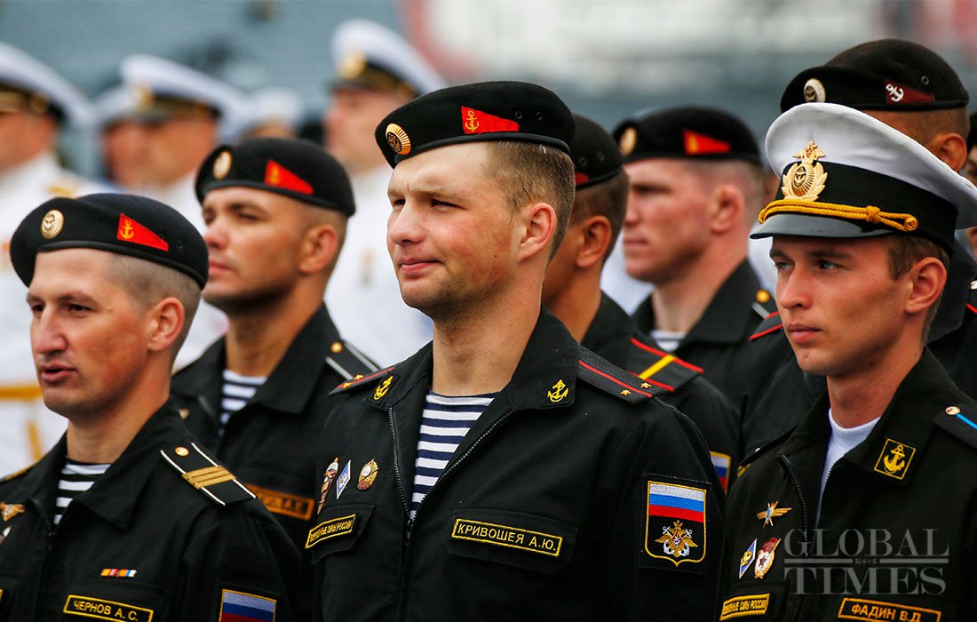 Russian vessels arrive in Qingdao for naval parade marking Chinese Navy ...