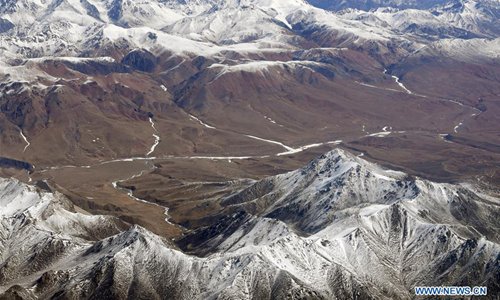 Snow scenery of Qilian Mountains in northwest China - Global Times