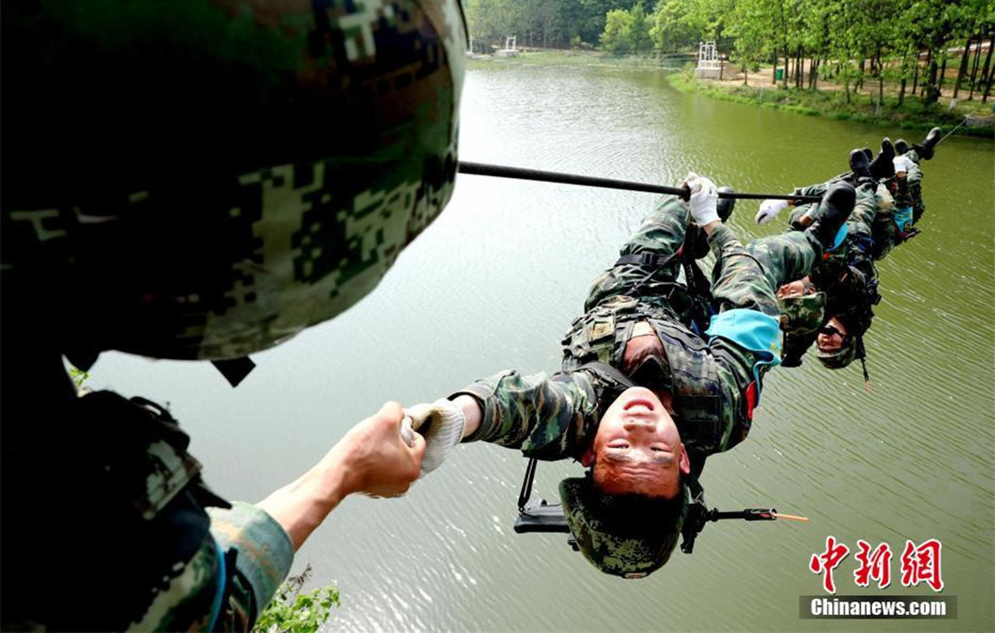 Armed police hold “Hell Week” training in Central China’s Hubei ...