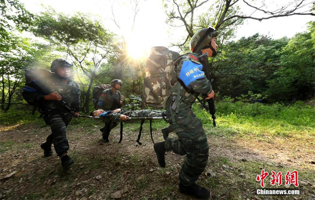 Armed police hold “Hell Week” training in Central China’s Hubei ...