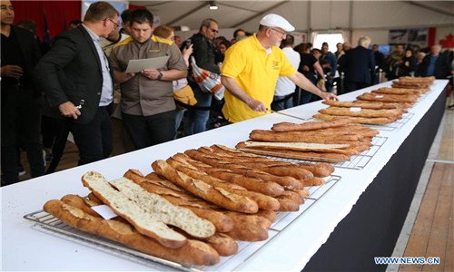 24th bread festival held in Paris - Global Times
