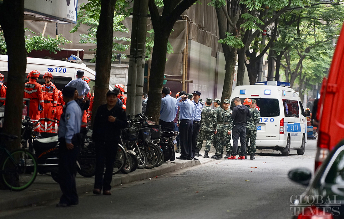 19 people rescued after a building collapsed in Shanghai on Thursday ...