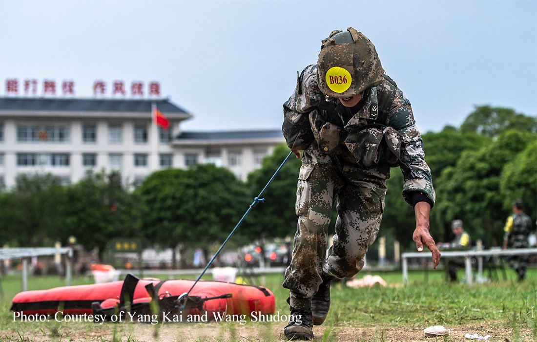 The 7-day large-scale assessment contest of Chinese army special ...