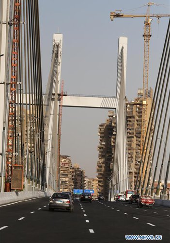 Egypt inaugurates world's widest suspension bridge - Global Times