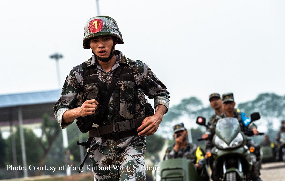The 7-day large-scale assessment contest of Chinese army special ...