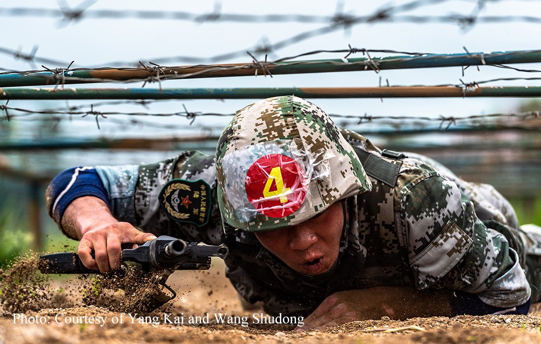 The 7-day large-scale assessment contest of Chinese army special ...