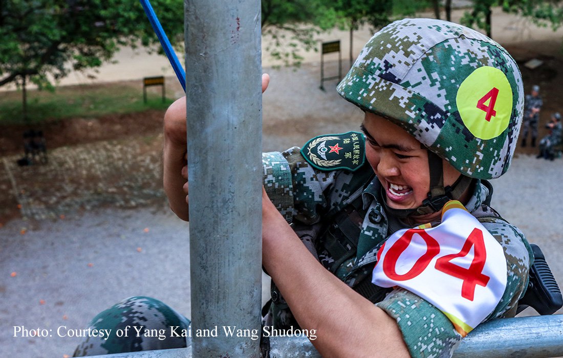 The 7-day large-scale assessment contest of Chinese army special ...