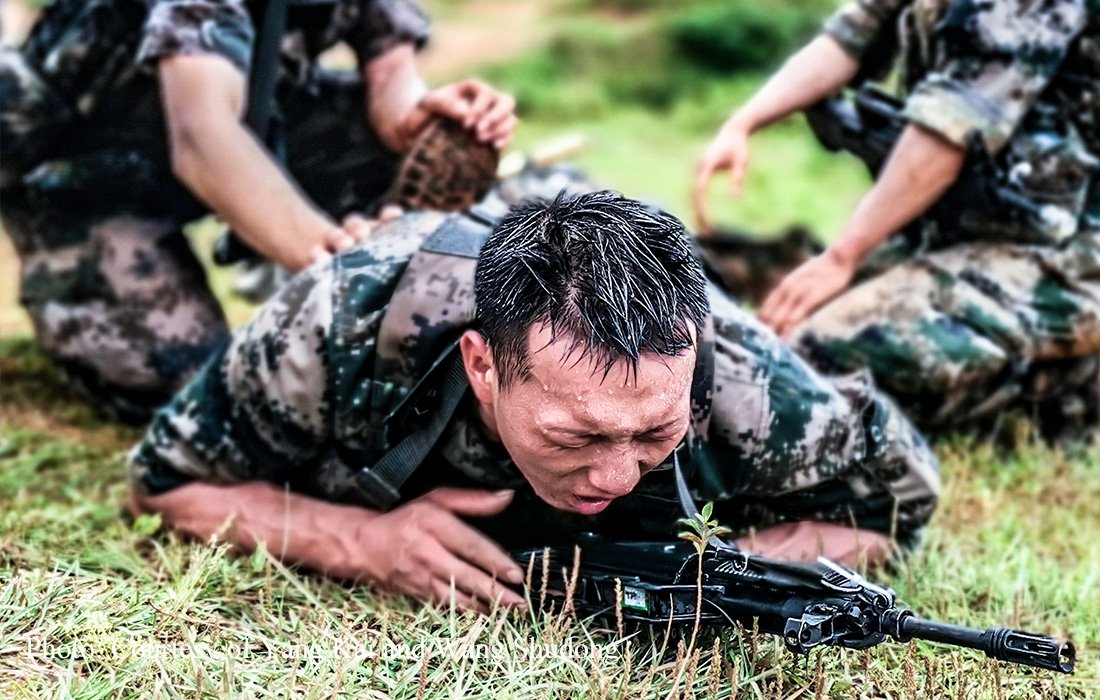 The 7-day large-scale assessment contest of Chinese army special ...