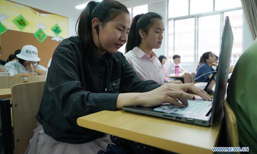 Visually impaired girls face life with optimism and hope in Nanjing ...