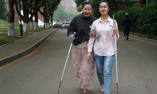 Visually impaired girls face life with optimism and hope in Nanjing ...