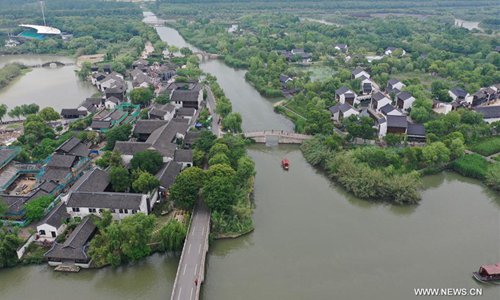 Scenery of Shajiabang Scenic Spot in Changshu, E China - Global Times