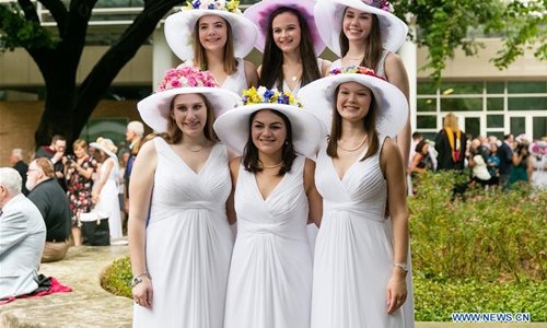 Graduates attend commencement at Hockaday School in Texas, US - Global ...