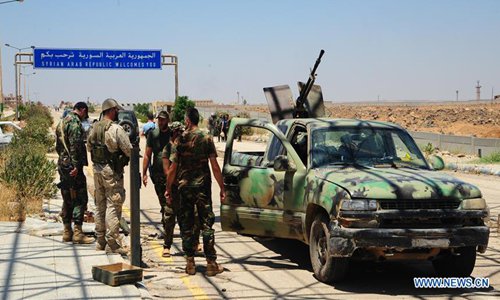 Syrian army foils rebel attack in Hama countryside - Global Times